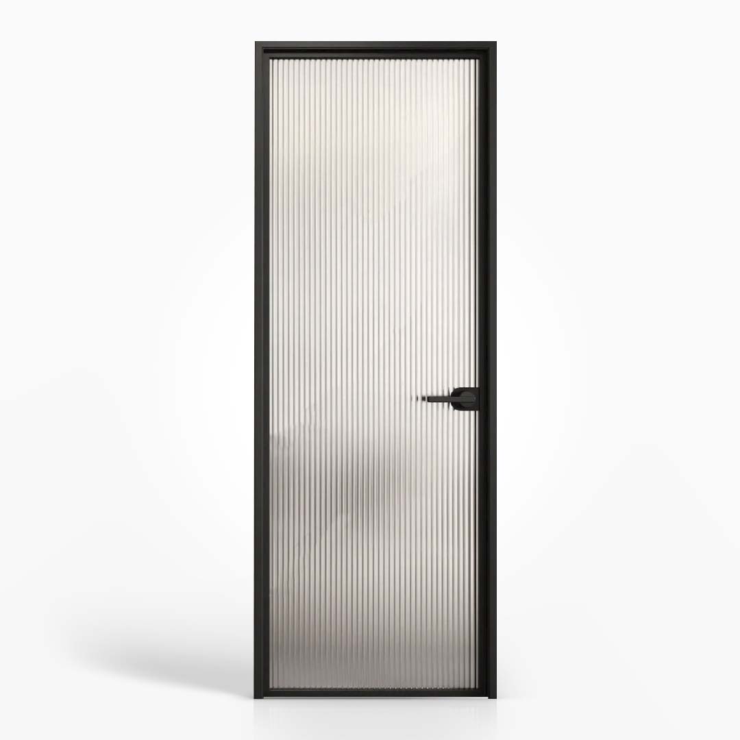 Modern Sleek Minimalist Aluminum Glass Rectangle Door – Pamper Haus ...