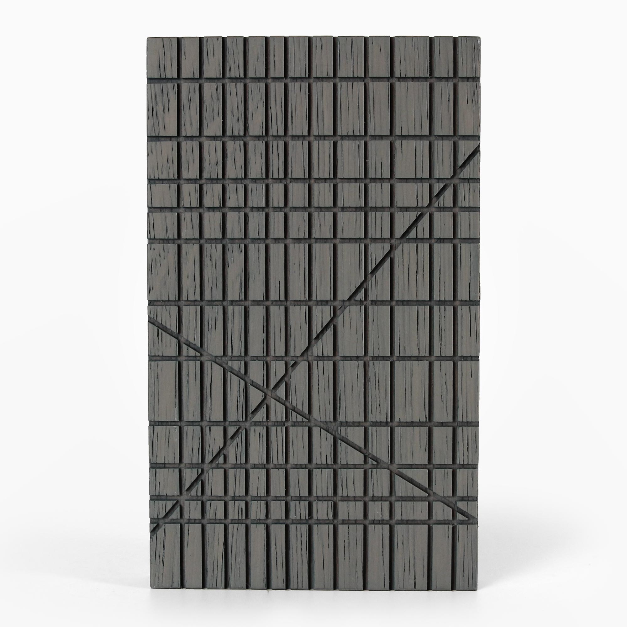 Textured Solid Wood Panel Geometric Line – Pamper Haus Design Shop
