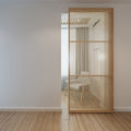 Asian Style Wood Slat Door | Room Divider – Pamper Haus Design Shop