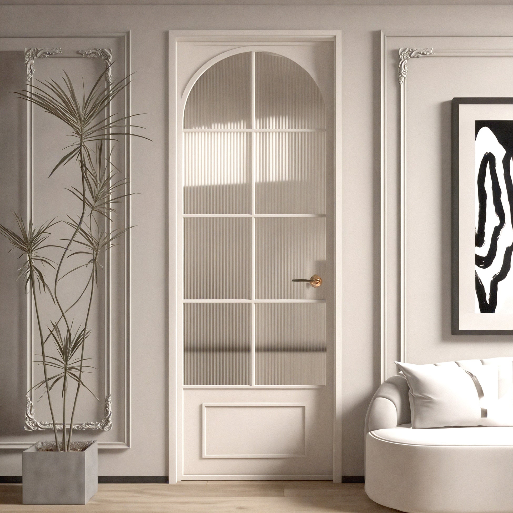 Retro Vintage Style Interior Aluminum Glass Door ASR03 – Pamper Haus ...