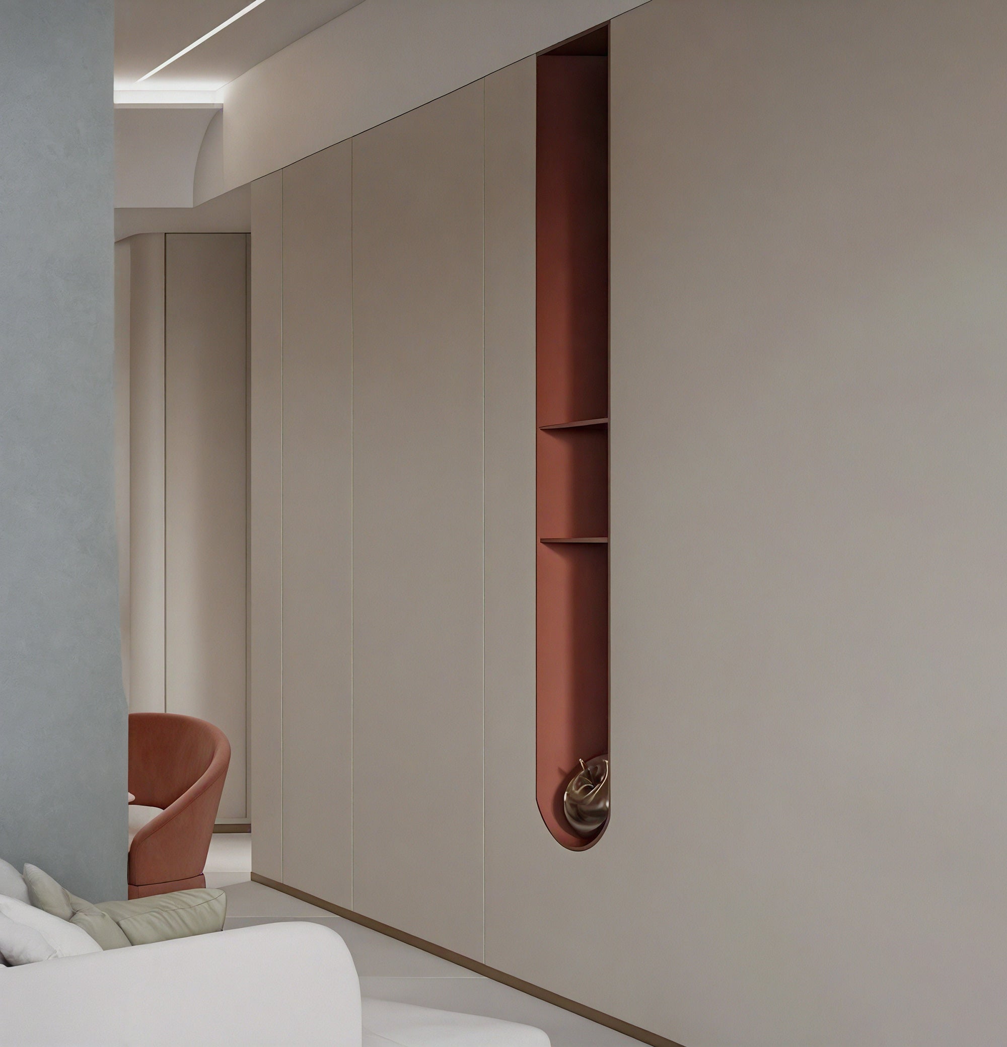 Modern Custom Stainless Steel Wall Niche | Shower Niche | LED Recessed ...
