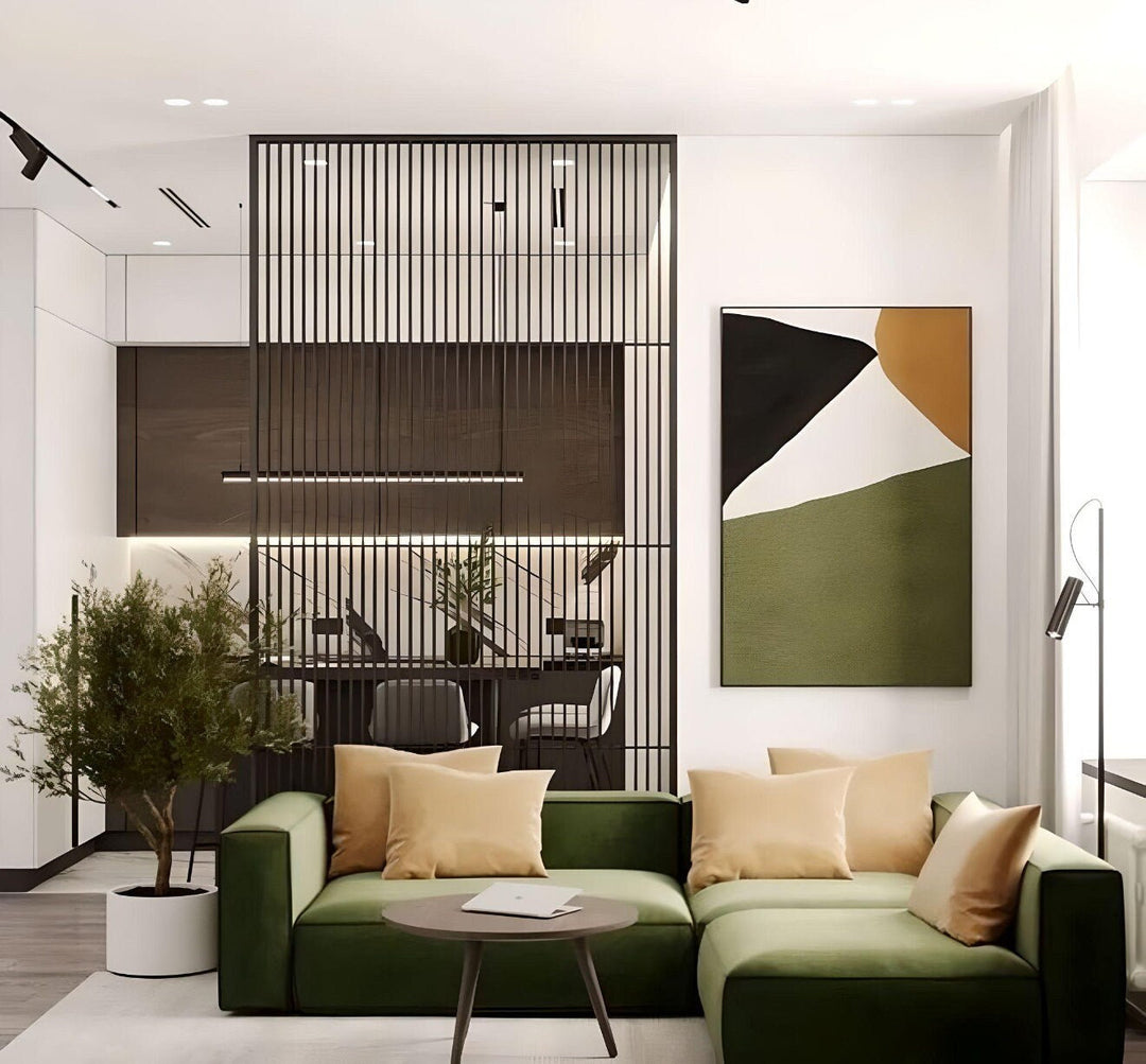 Modern Sleek Stainless Steel Partition Wall Panel – Pamper Haus Design Shop